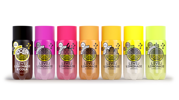 Mixed Variety 36 Bottles Pack | High Magnesium, Low Sugar Hydration Drink | Level Lemonade ...