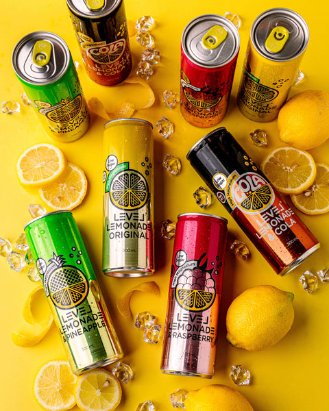 Lemonade Original 12 Pack Cans | High Magnesium, Low Sugar Hydration ...